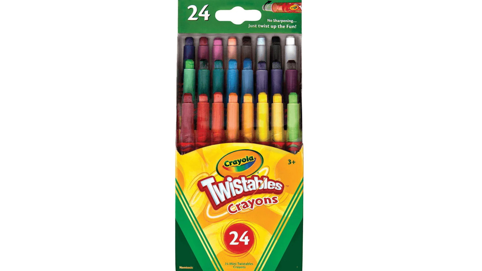 Crayola Mini Twistable Fun Effects Assorted 24-Pack Colours Crayon ...