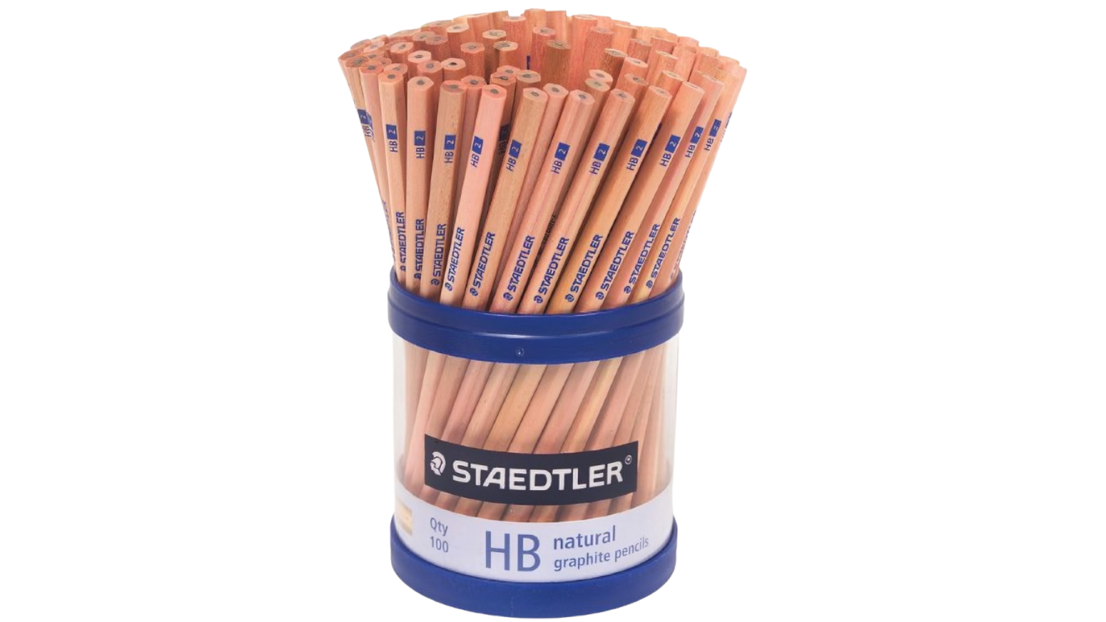Staedtler 100 Piece HB Natural Graphite Lead Pencil | Harvey Norman