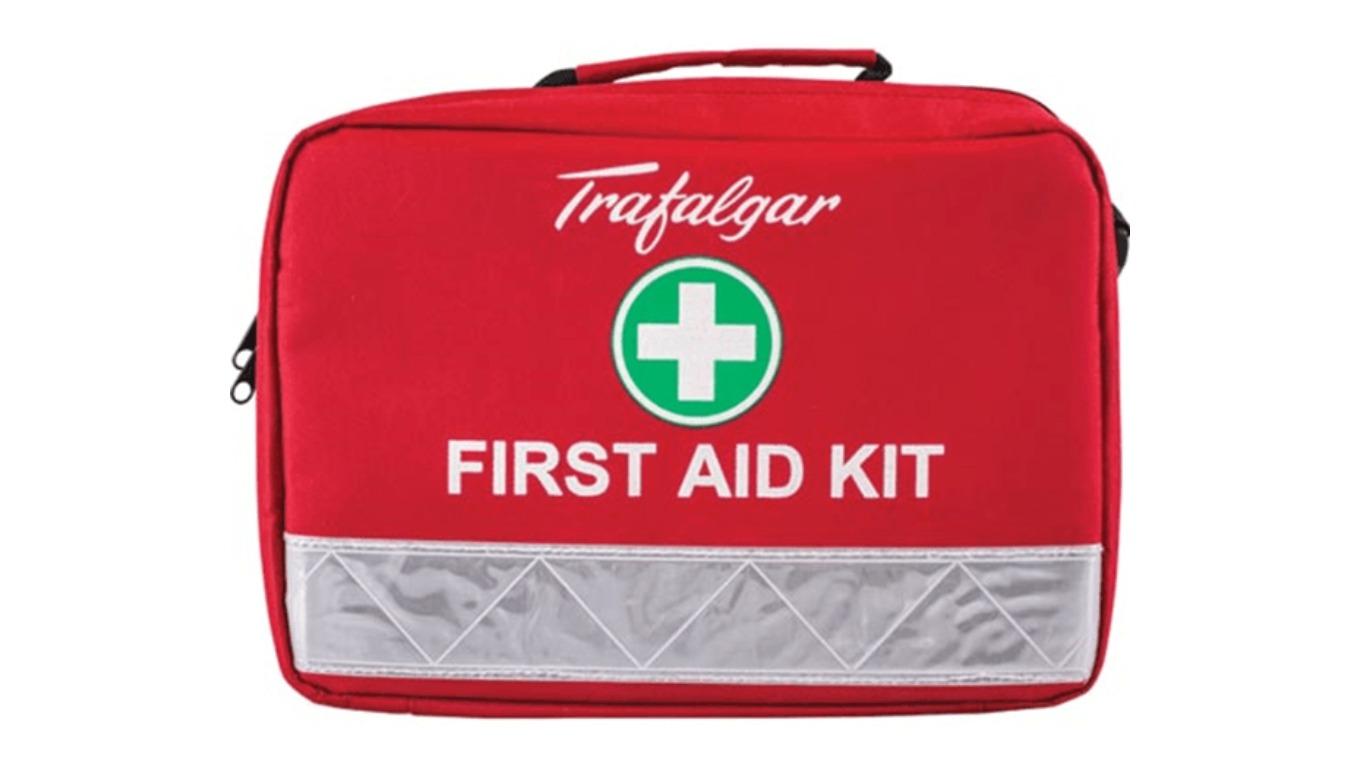 Trafalgar Soft Case Pack Portable WP1 Compliant First Aid Kit | Harvey ...