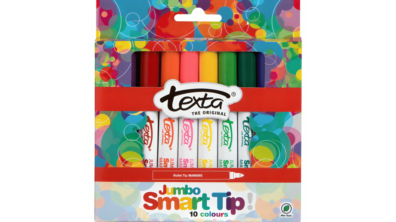 Texta Assorted Jumbo Smart Tip Colouring Marker - Pack of 10 | Harvey ...