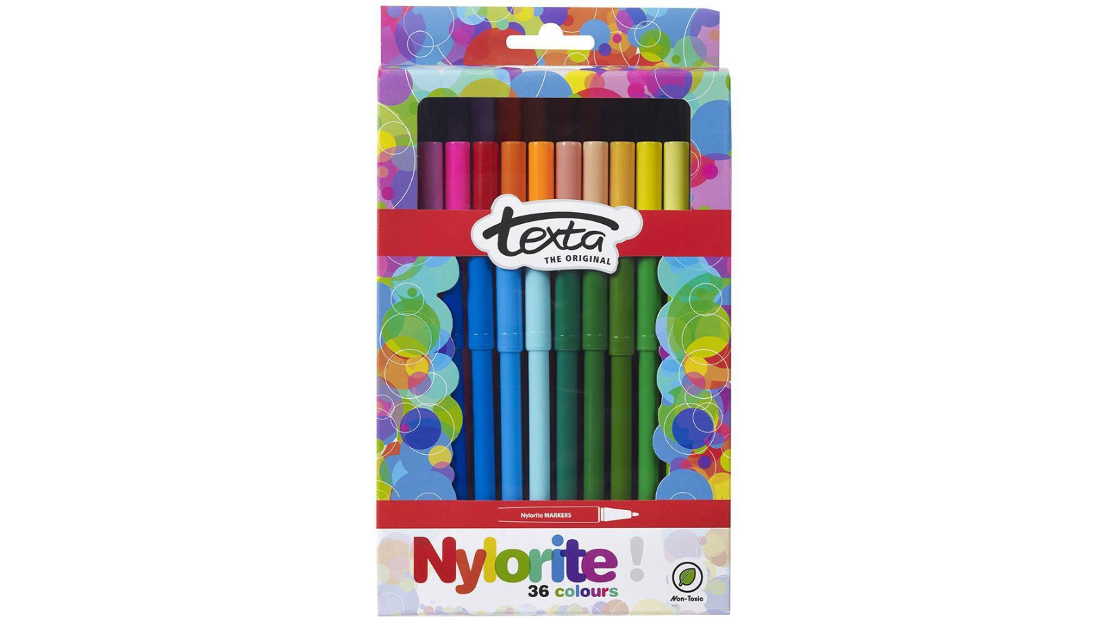 Texta Box of 36 Nylorite Colouring Marker | Harvey Norman