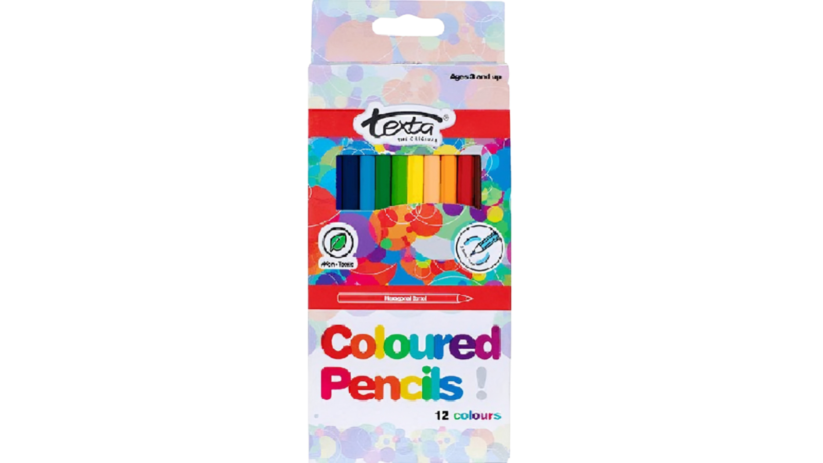 Texta 0.28cm Standard Coloured Pencil - Pack of 12 | Harvey Norman