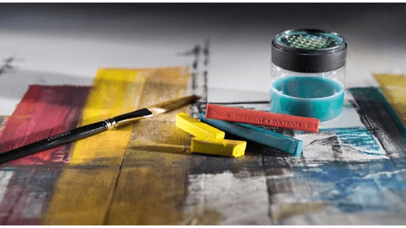 Derwent Professional 72 Inktense Block Tin Set | Harvey Norman