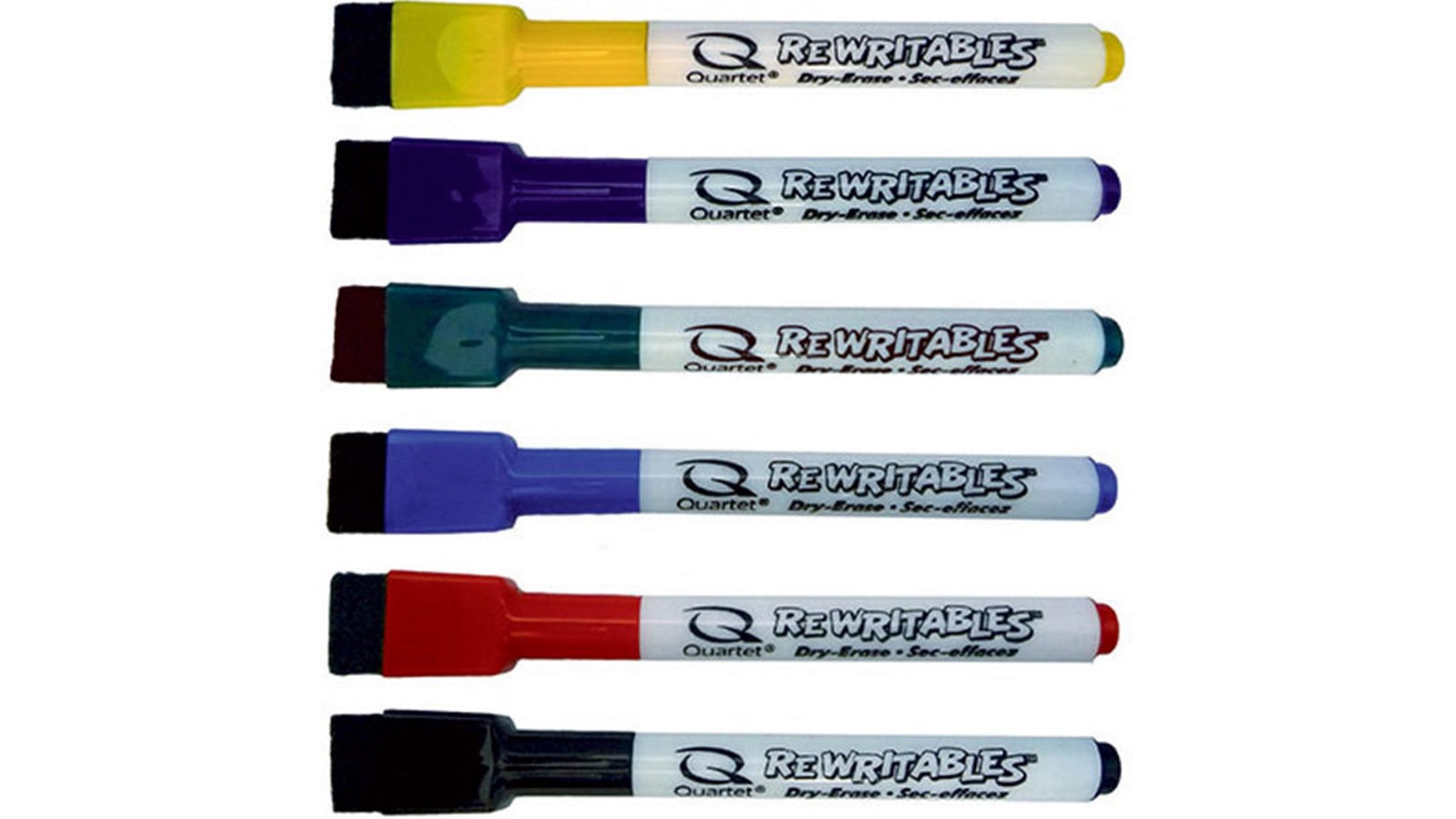 Quartet Pack of 6 Rewritables Dry Erase Markers | Harvey Norman