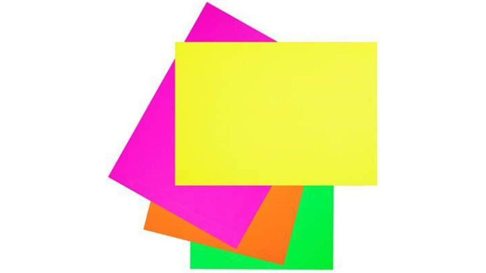 Quill Pack of 150 80gsm A3 Assorted Coloured Copy Paper - Fluoro ...