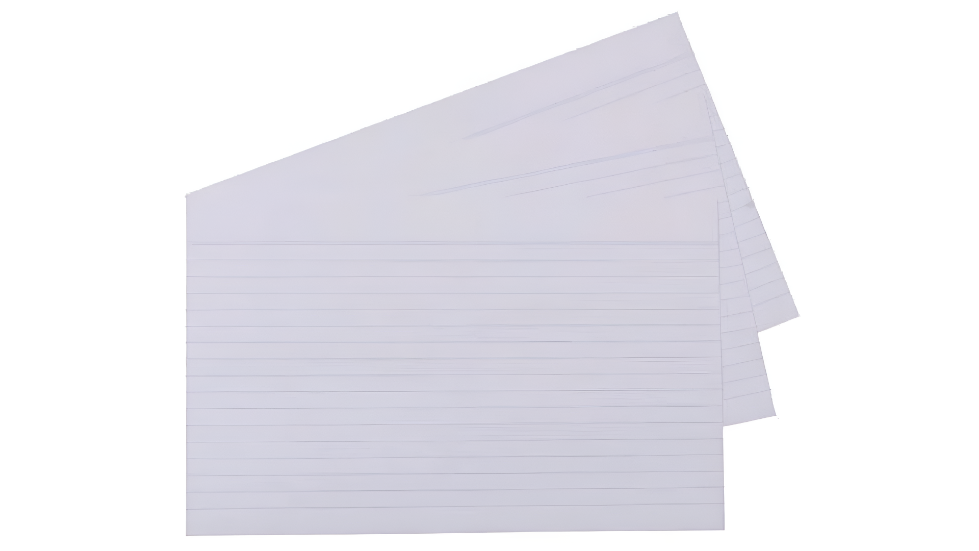 Quill Pack of 100 210gsm Ruled System Card - White | Harvey Norman