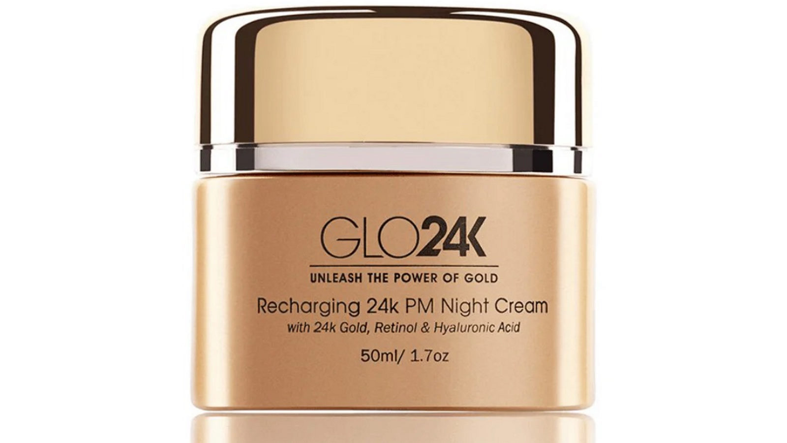 Glo24K 50ml Recharging 24k PM Night Cream | Harvey Norman