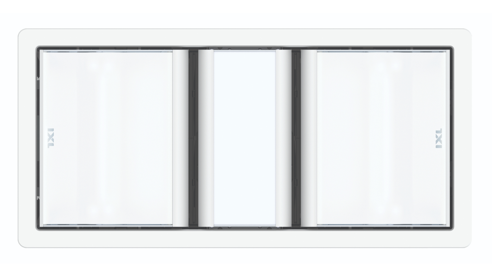 IXL Tastic Luminate Essential Dual 3-in-1 Bathroom Heater, Exhaust Fan ...