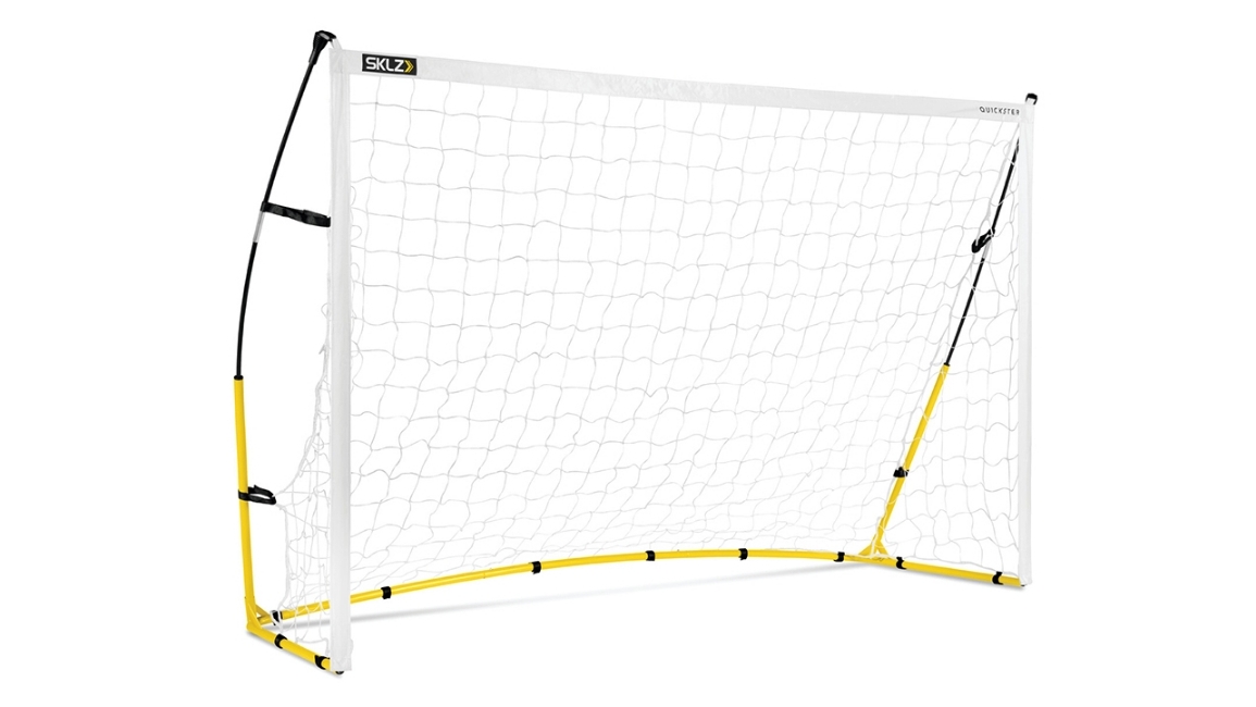 SKLZ 8' Quickster Soccer Goal - Yellow | Harvey Norman