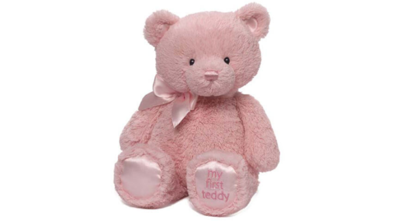 Gund 38cm My First Teddy - Pink | Harvey Norman