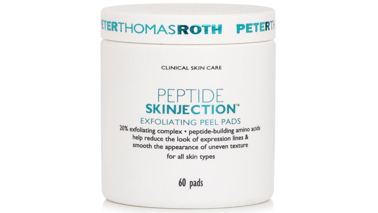 Peter Thomas Roth 60 Pads Peptide Skinjection Exfoliating Peel Pads ...
