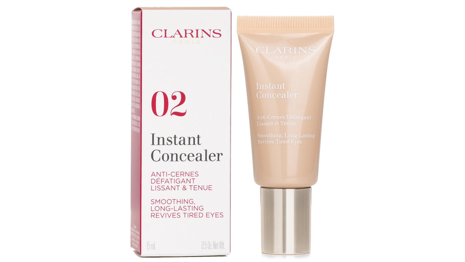 Clarins No. 02 Smoothing Long Lasting Revives Tired Eyes Instant ...