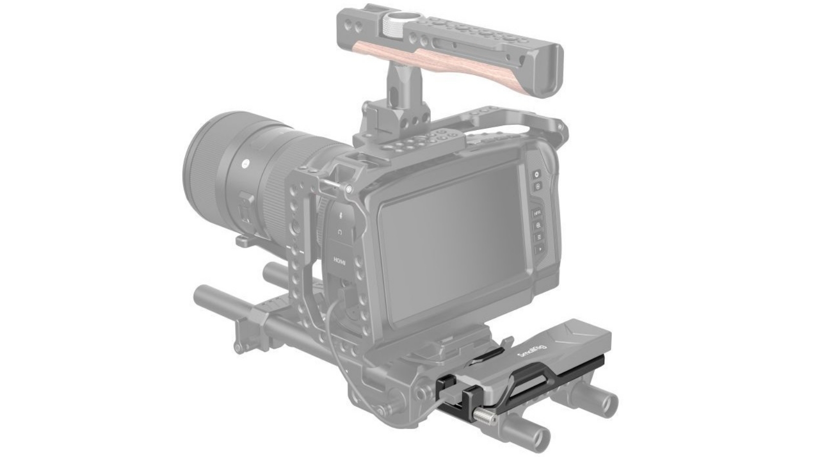 SmallRig 3478 Quick Release Baseplate for M.2 SSD Enclosure | Harvey Norman