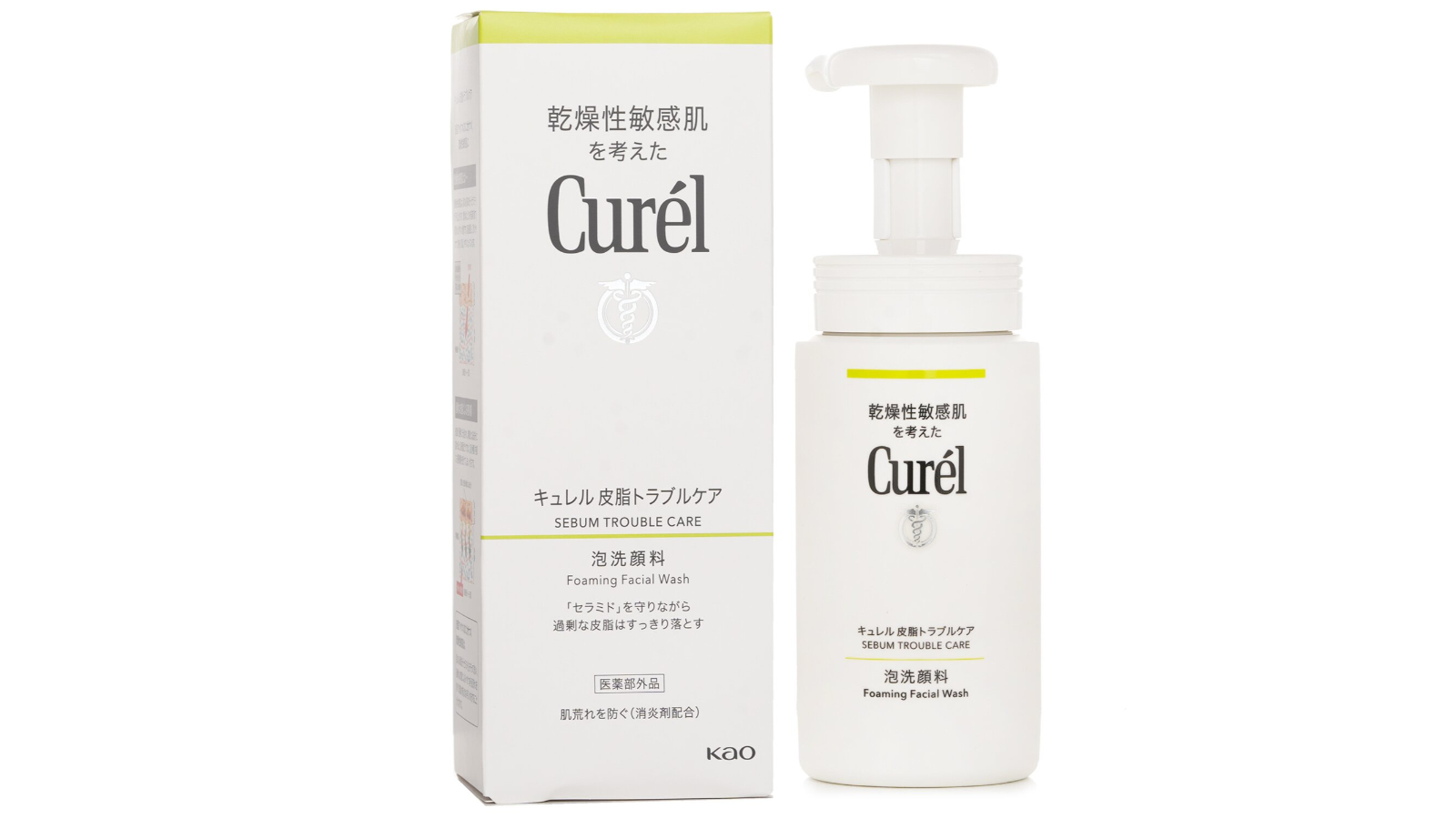 Curel Sebum Trouble Care Foam Facial Wash - 150ml | Harvey Norman