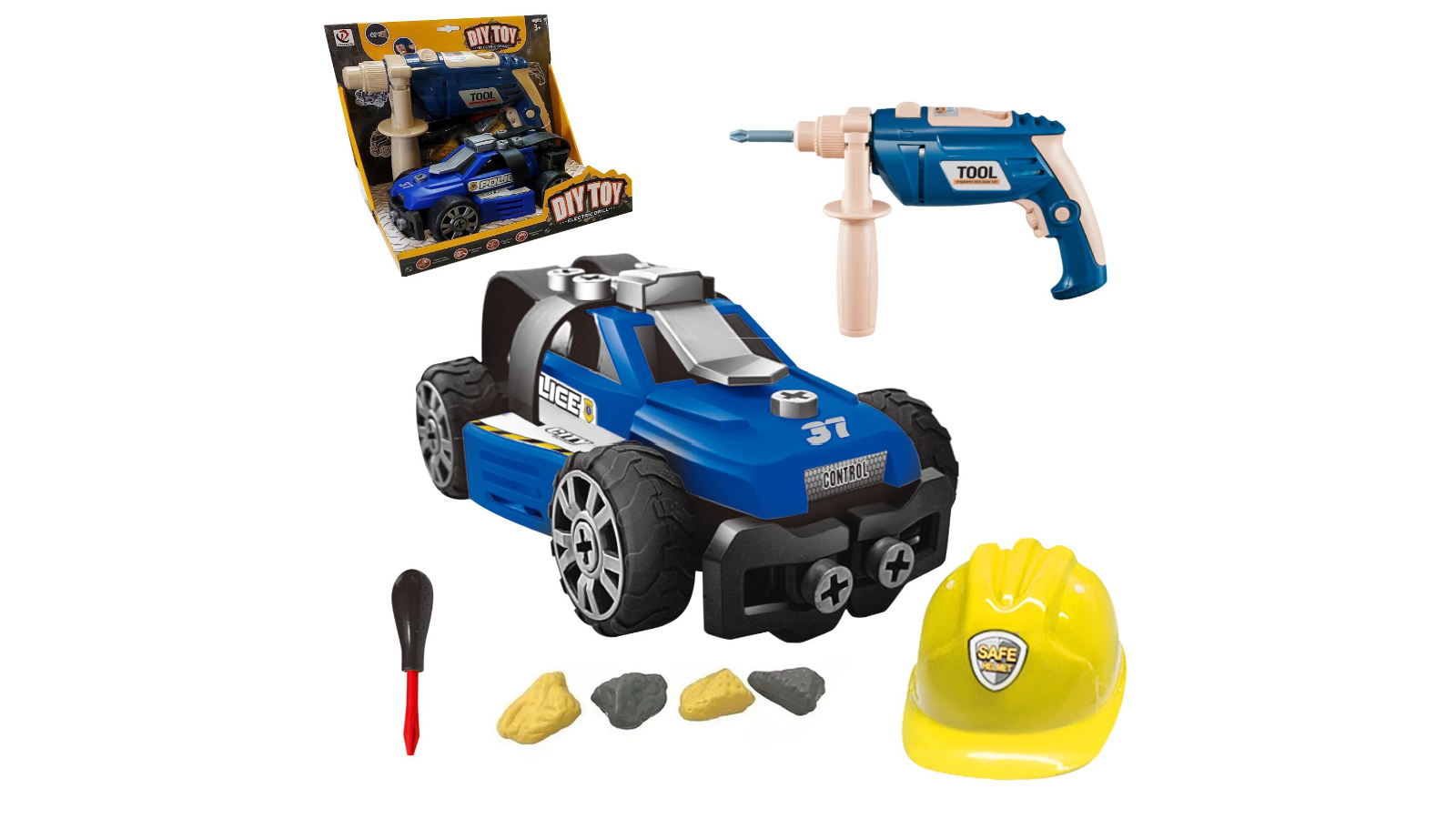 DIY Police Car Toy Set | Harvey Norman