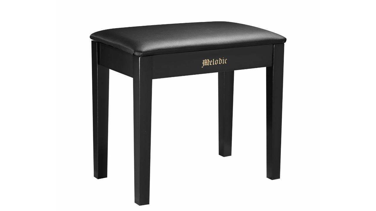 Melodic Modern Piano Wooden Chair with Padded Cushion and Built-in ...