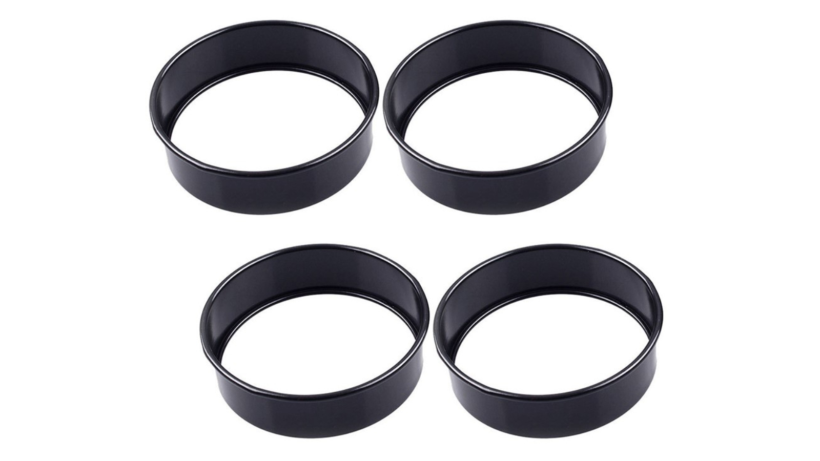 Appetito 4 Piece Egg Crumpet Ring | Harvey Norman