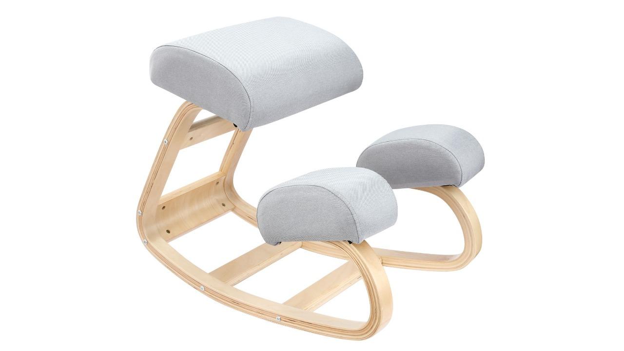 Neader Desk Rocking Home Office Computer Knee Support Angled Ergonomic ...