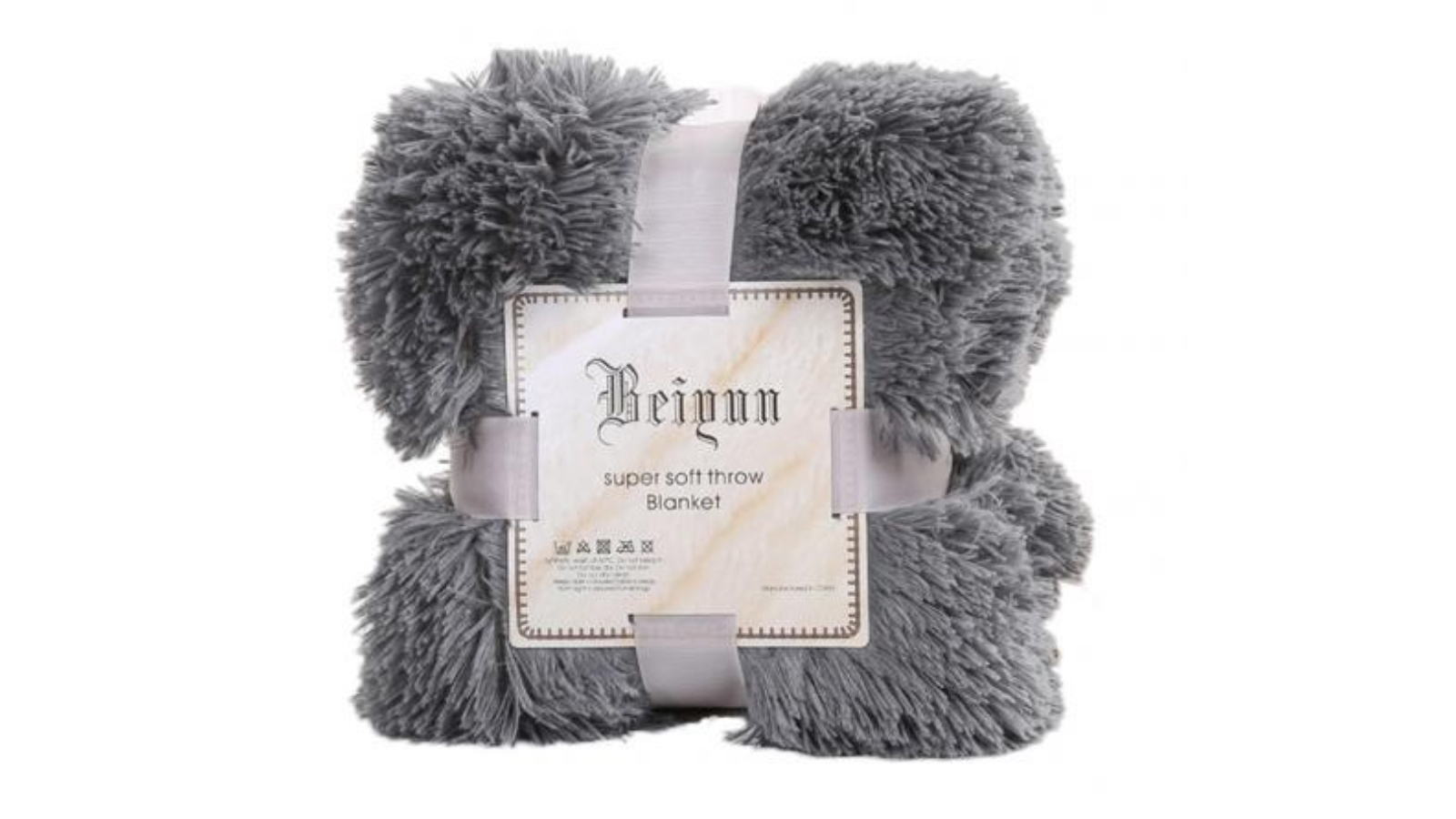 HOD 80 x 120cm Childrens Throw Blanket Snuggle Rug - Smoke Grey ...