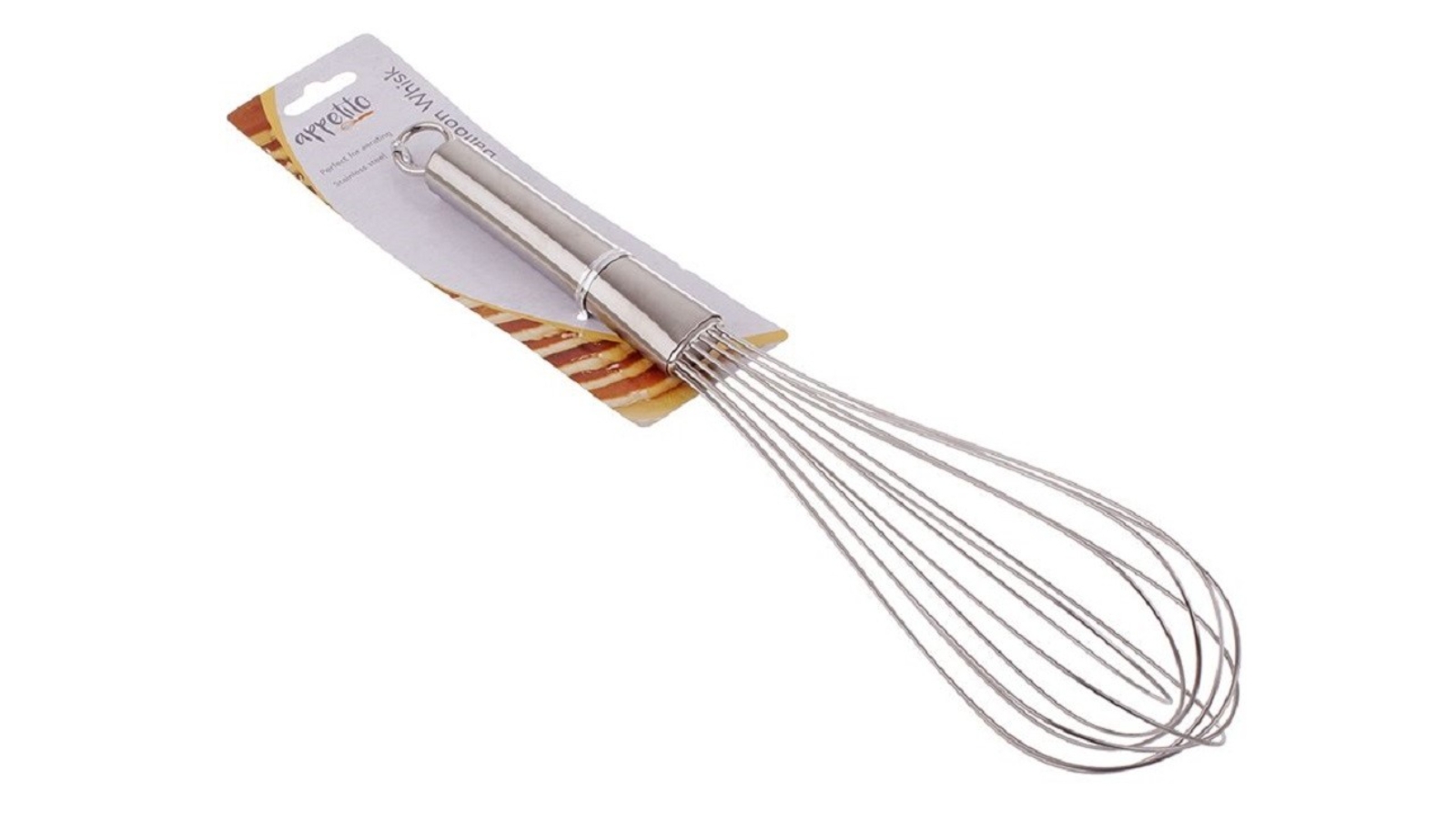 Appetito Stainless Steel Balloon Whisk - 30cm | Harvey Norman