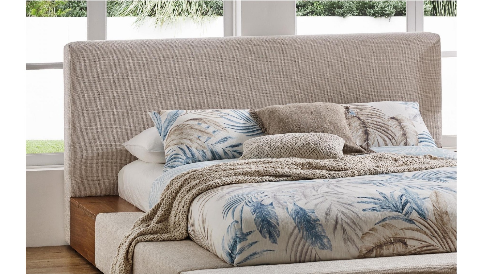 Bayview Bedhead - Queen | Harvey Norman