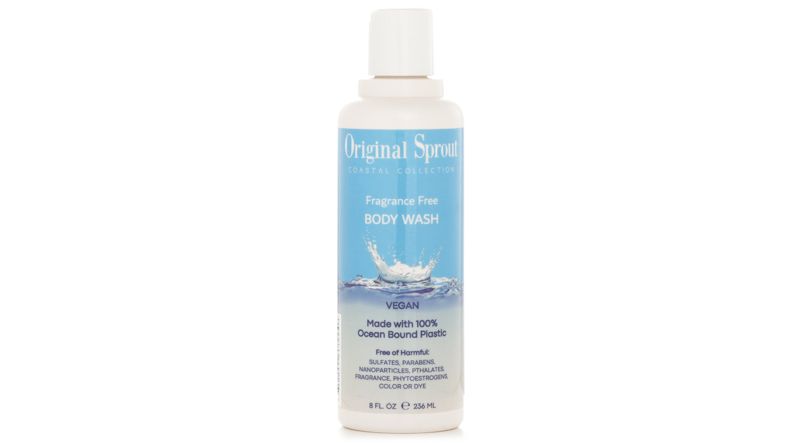 Original Sprout Coastal Collection Fragrance Free Body Wash - 236ml/8oz ...
