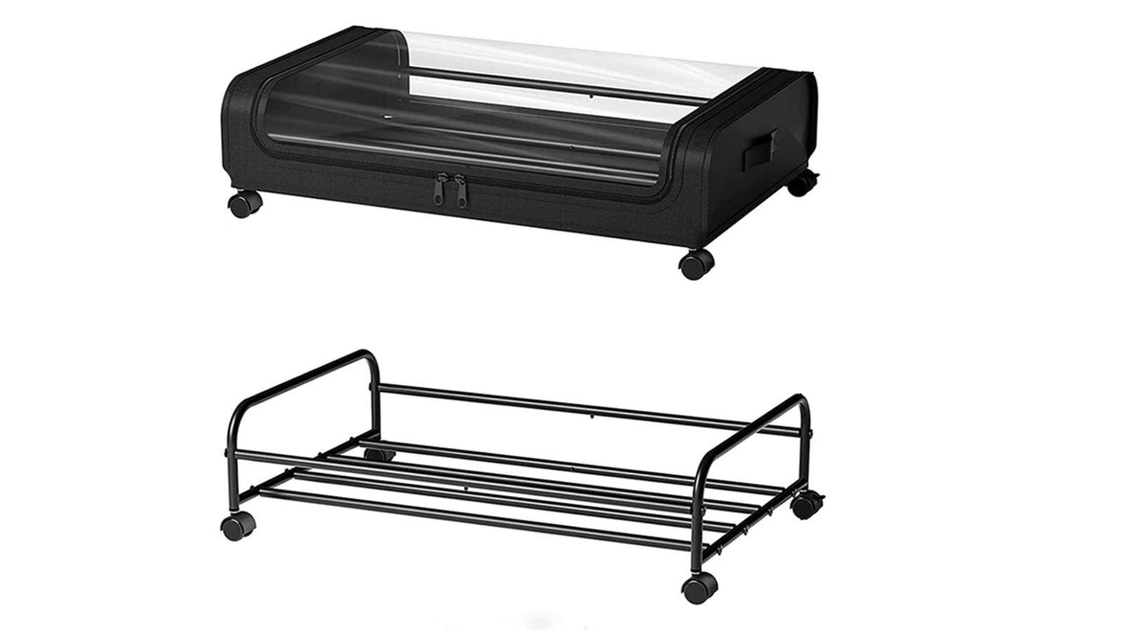 Carla Home XX-Large Rolling Storage Container with 50 Litre Capacity ...