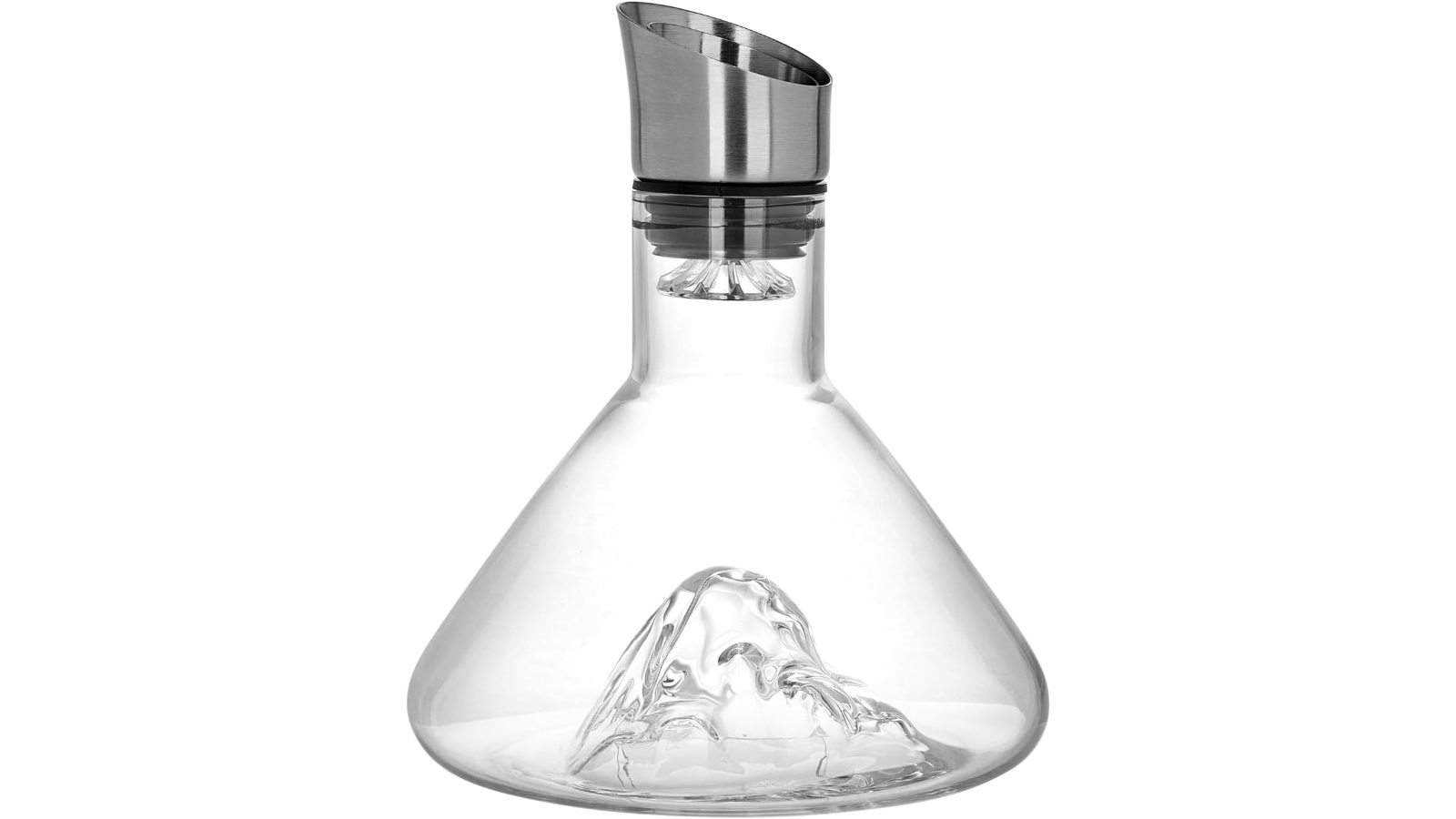 Carla Home Iceberg Wine Decanter with Aerator Filter and Lid | Harvey ...