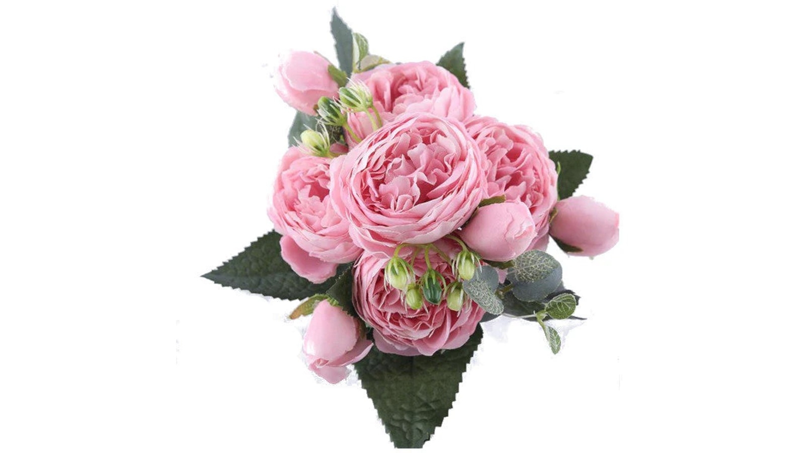HOD Colourful Peonies Artificial Flowers Home Decor - Pink | Harvey Norman