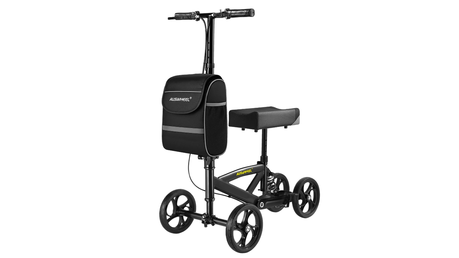 Auswheel Steerable Knee Scooter Walker for Foot Ankle and Leg Injury ...