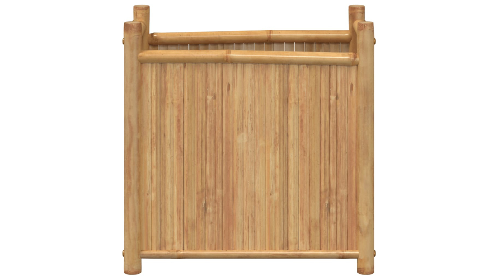 vidaXL Bamboo Planter - 50 x 30 x 50cm | Harvey Norman