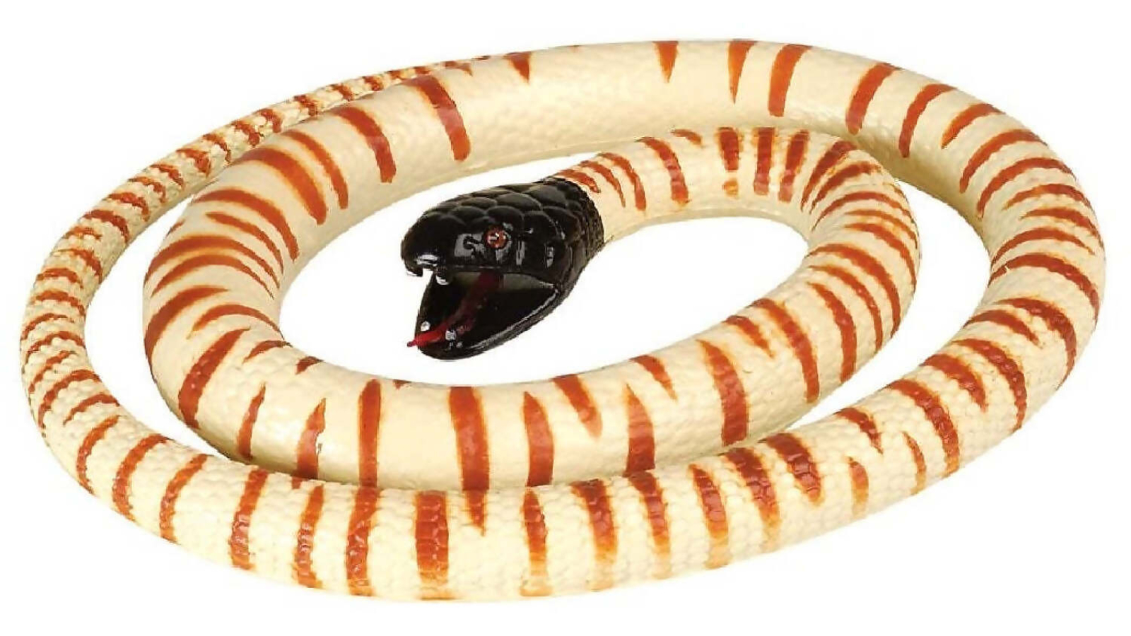 Wild Republic Rubber Snake Black Headed Python - 46inch | Harvey Norman