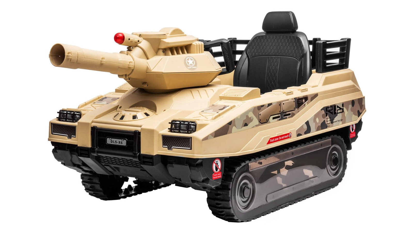 Crazy Sales Kids 12V Electric Off-Road Army Tank Ride-On Toy | Harvey ...