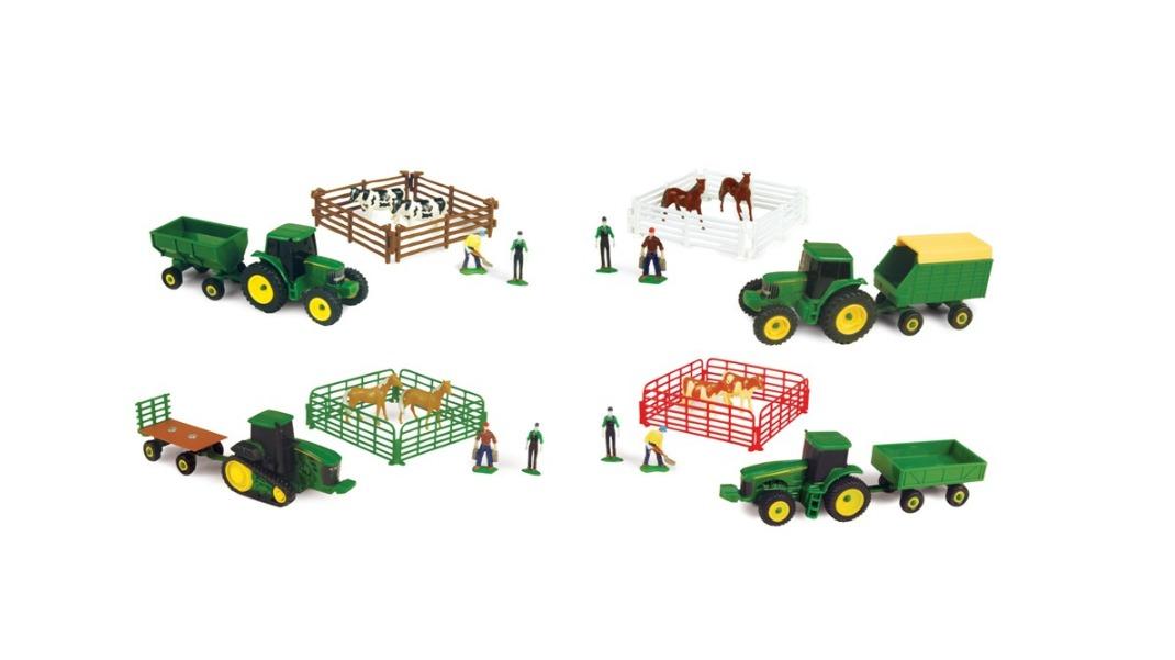 John Deere 10 Piece Random Tomy Mini Farm Set | Harvey Norman