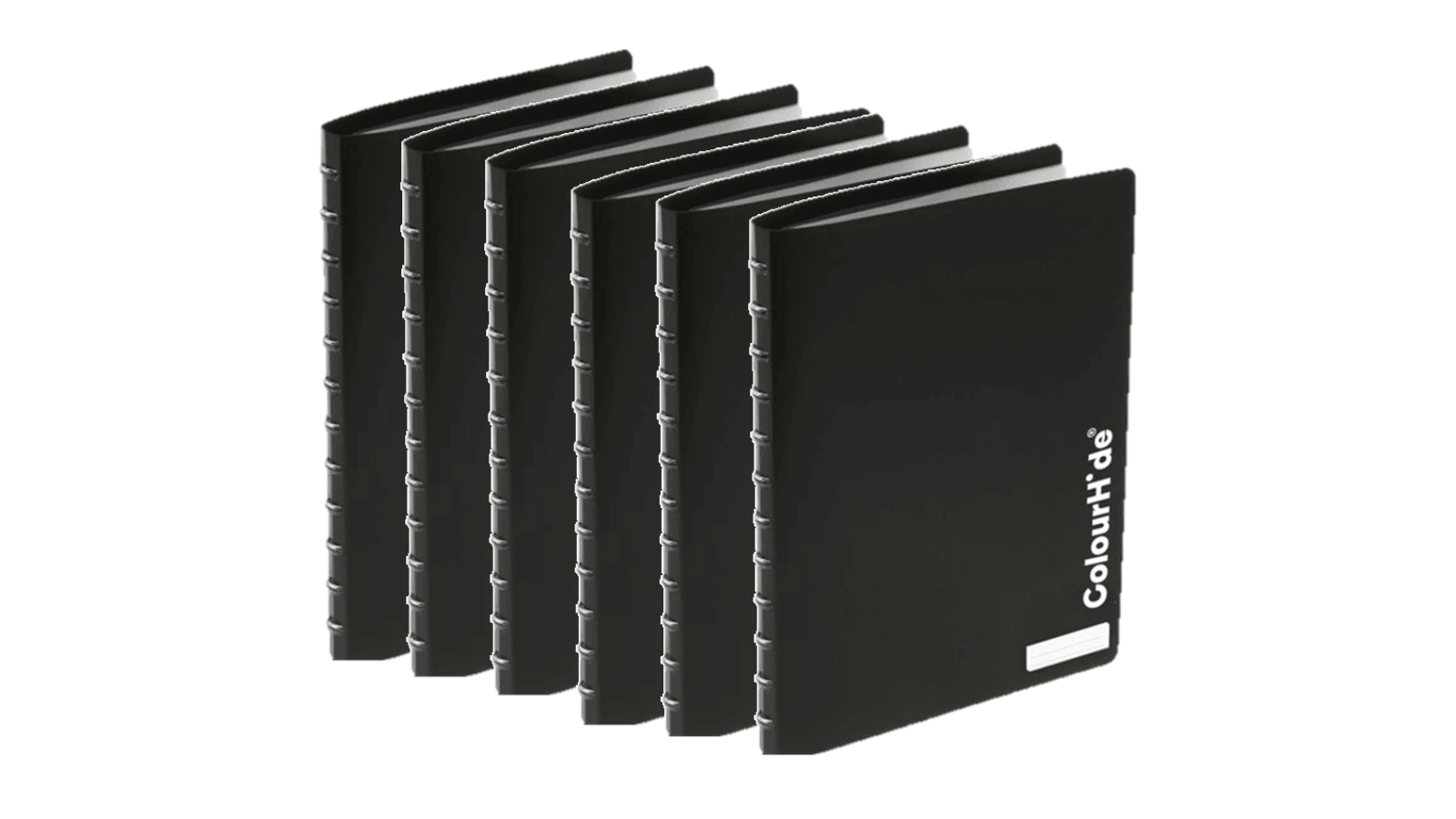 Colourhide Pack of 6 20 Pocket Heavy Weight A4 My Custom Refillable ...