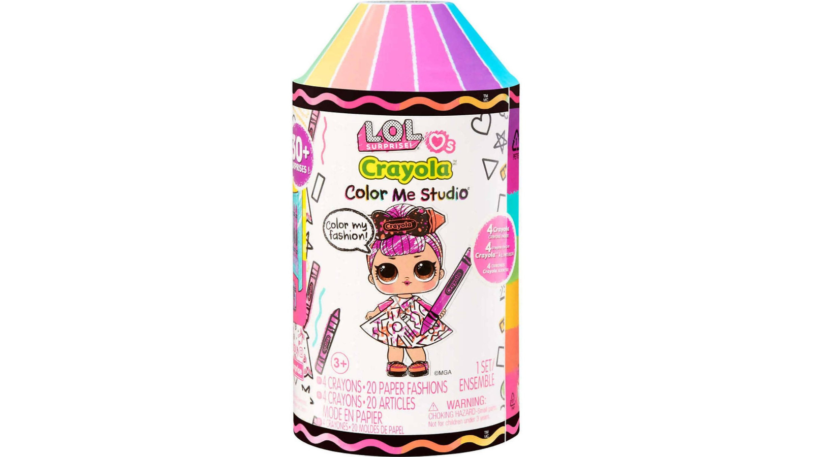 L.O.L Surprise Loves Crayola Color Me Studio Doll | Harvey Norman