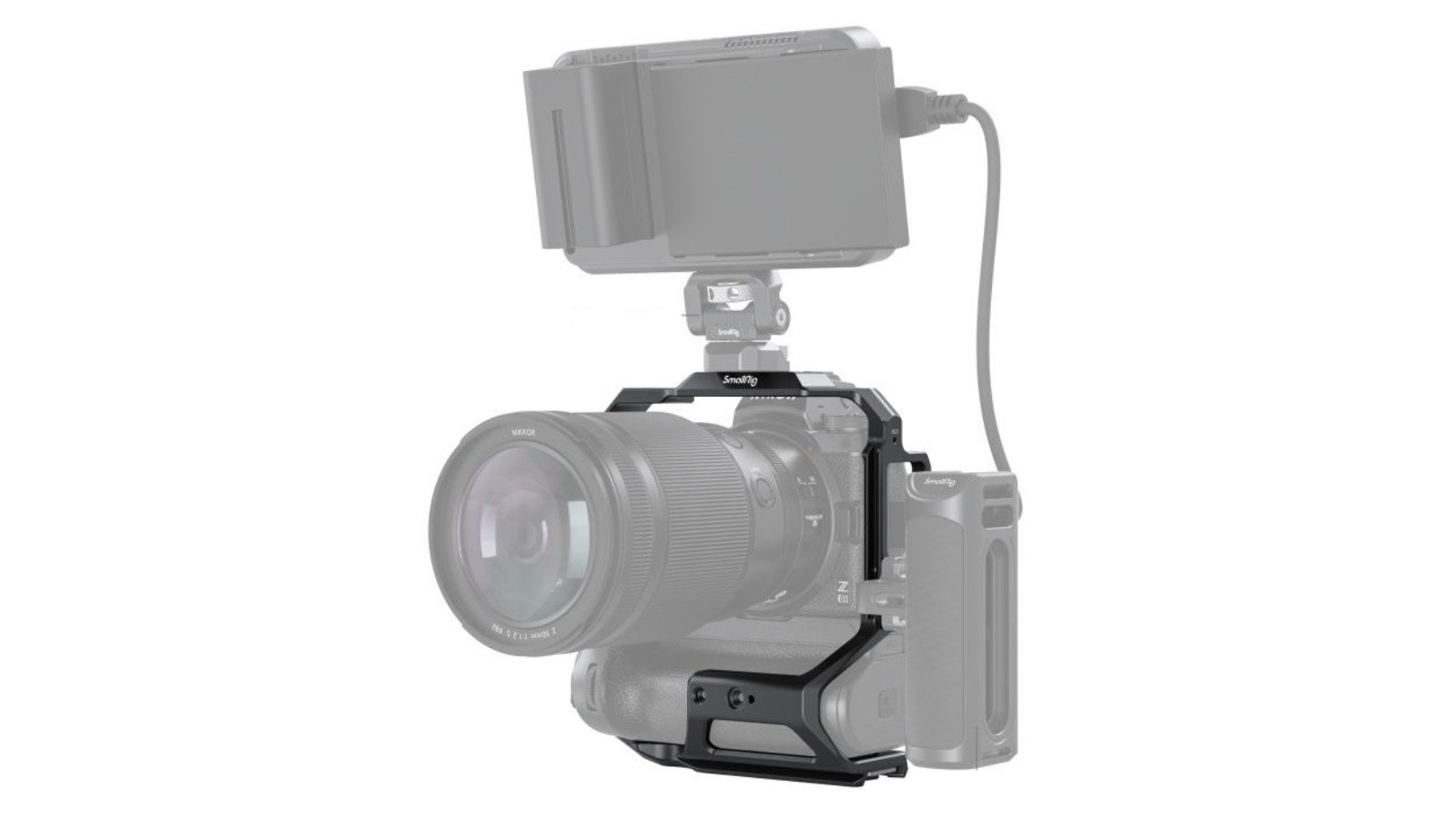 SmallRig Camera Cage for Nikon Z 6II/Z 7II with MB-N11 Battery Grip ...