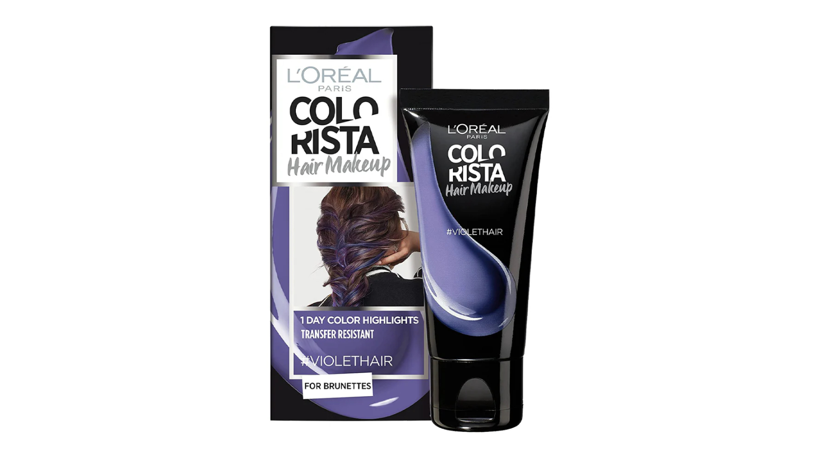 LOreal Paris 30ml 1 Day Colorista Hair Makeup - Violet | Harvey Norman