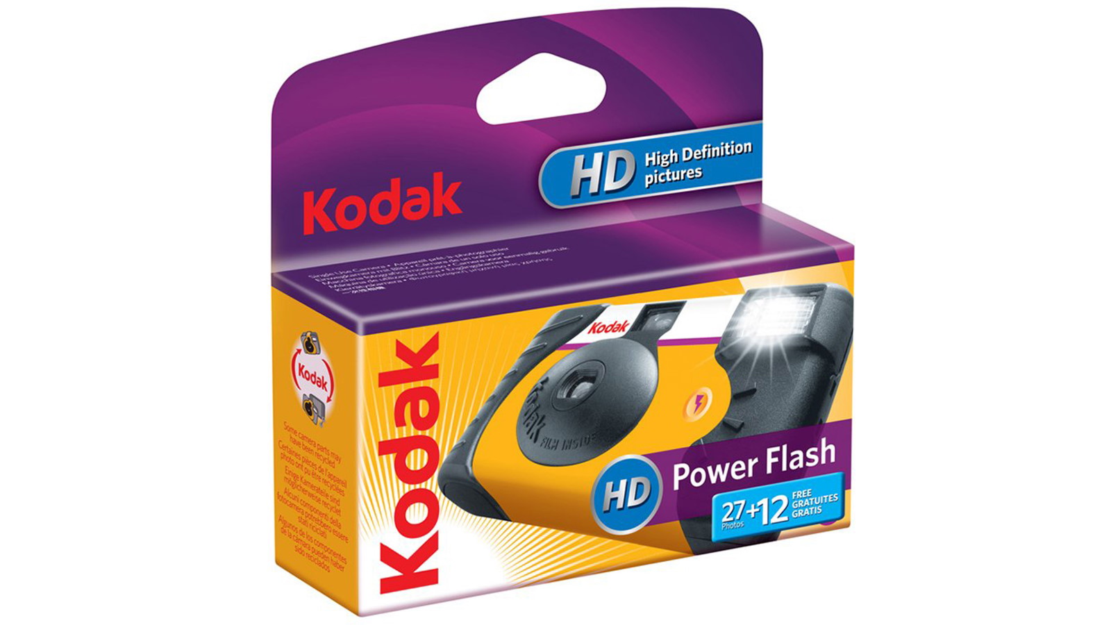 Kodak Power Flash Disposable Film Camera | Harvey Norman