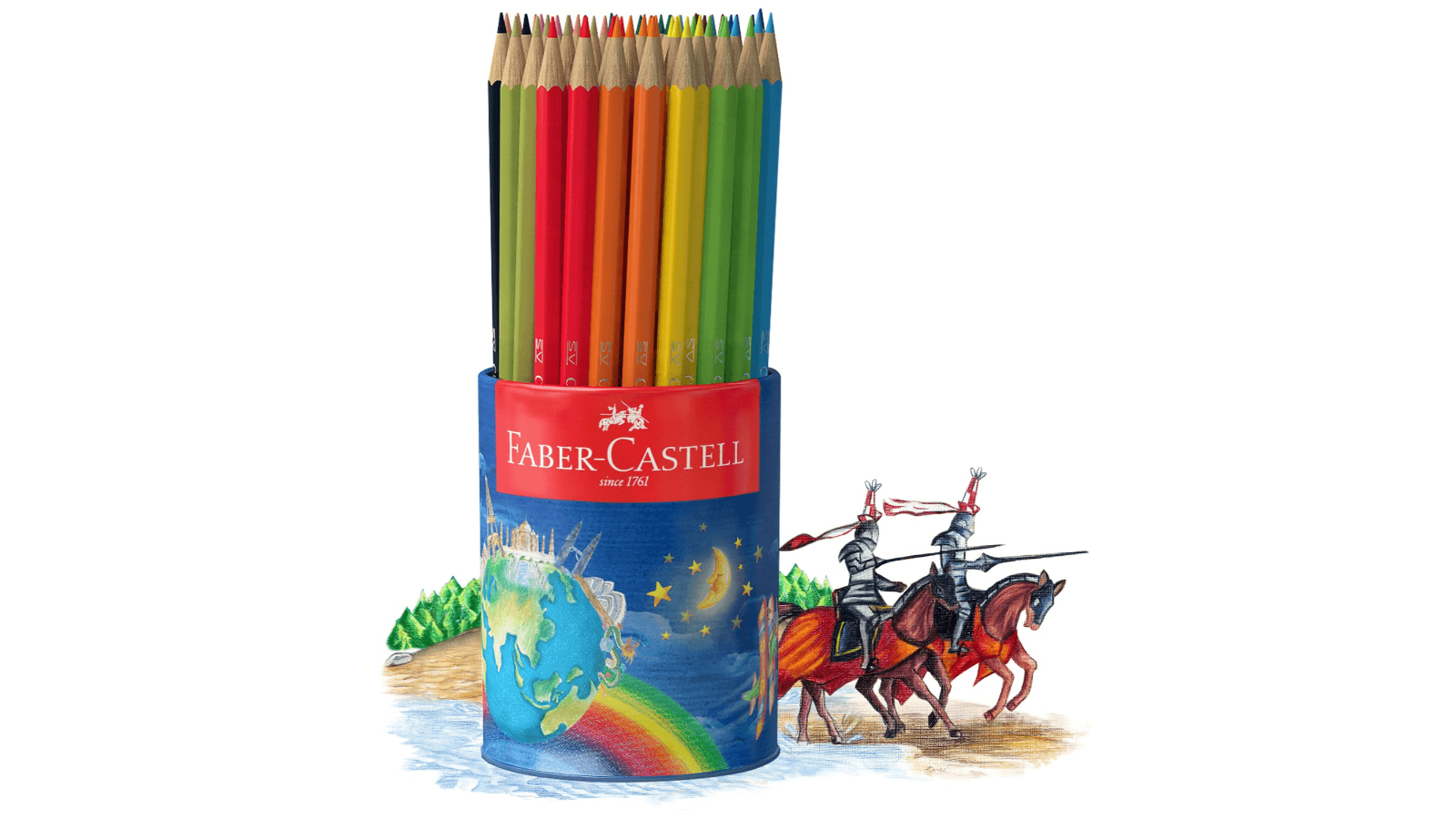 Faber Castell 72 Piece Classic Colour Cup Pencil | Harvey Norman