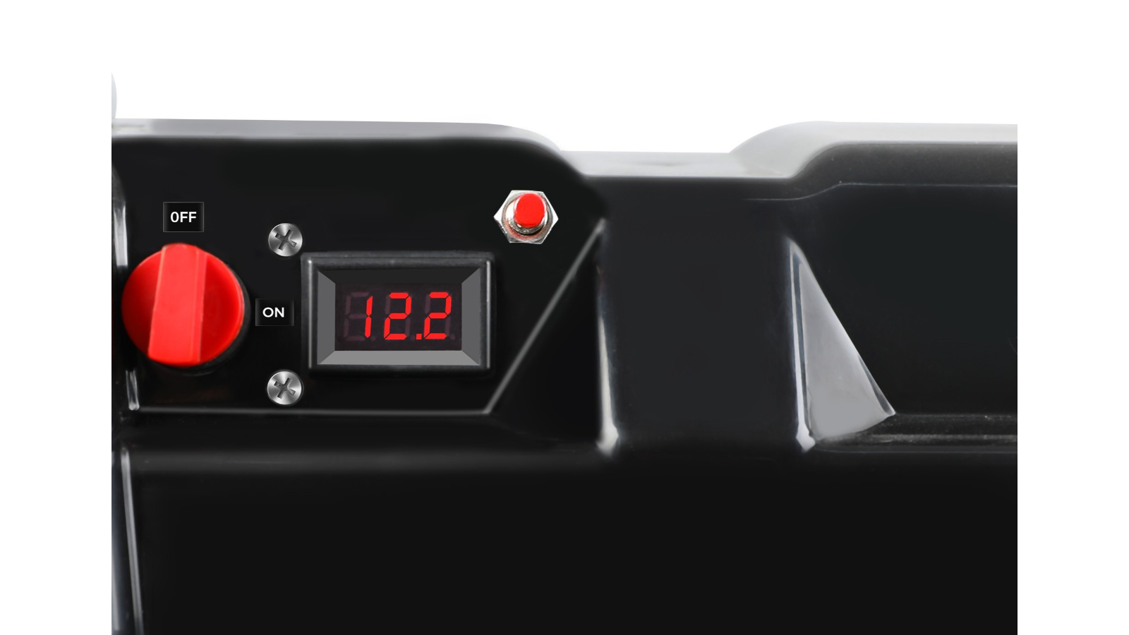 Safetex 12V AGM Battery Box Portable Deep Cycle Battery | Harvey Norman