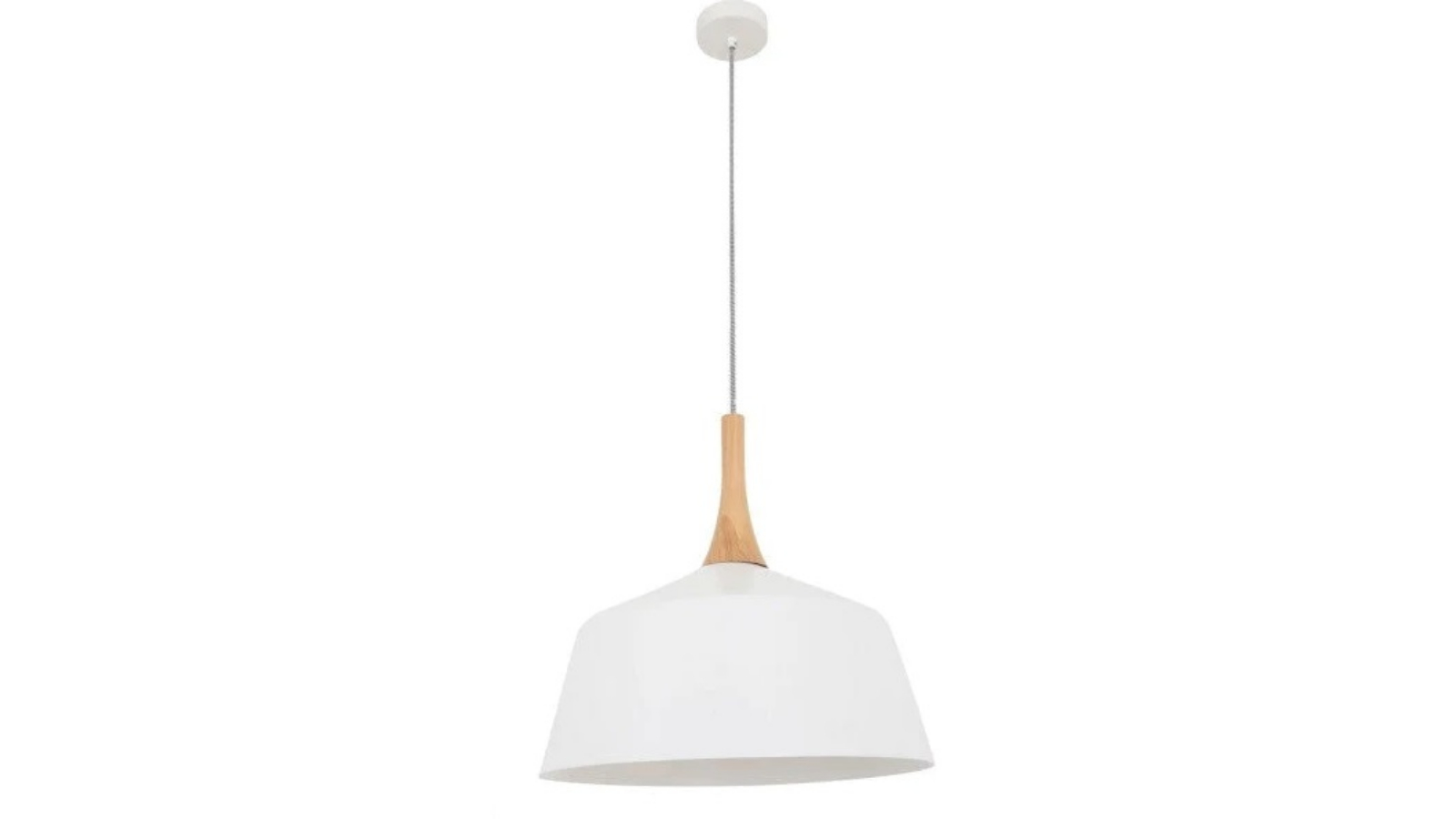 Nordic Modern Scandinavian Large Angled Dome with Wood Highlight ...