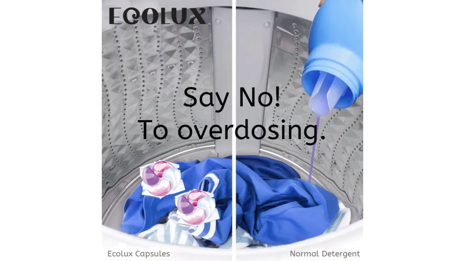 Ecolux 4-in-1 Laundry Pod Free and Gentle Clean | Harvey Norman
