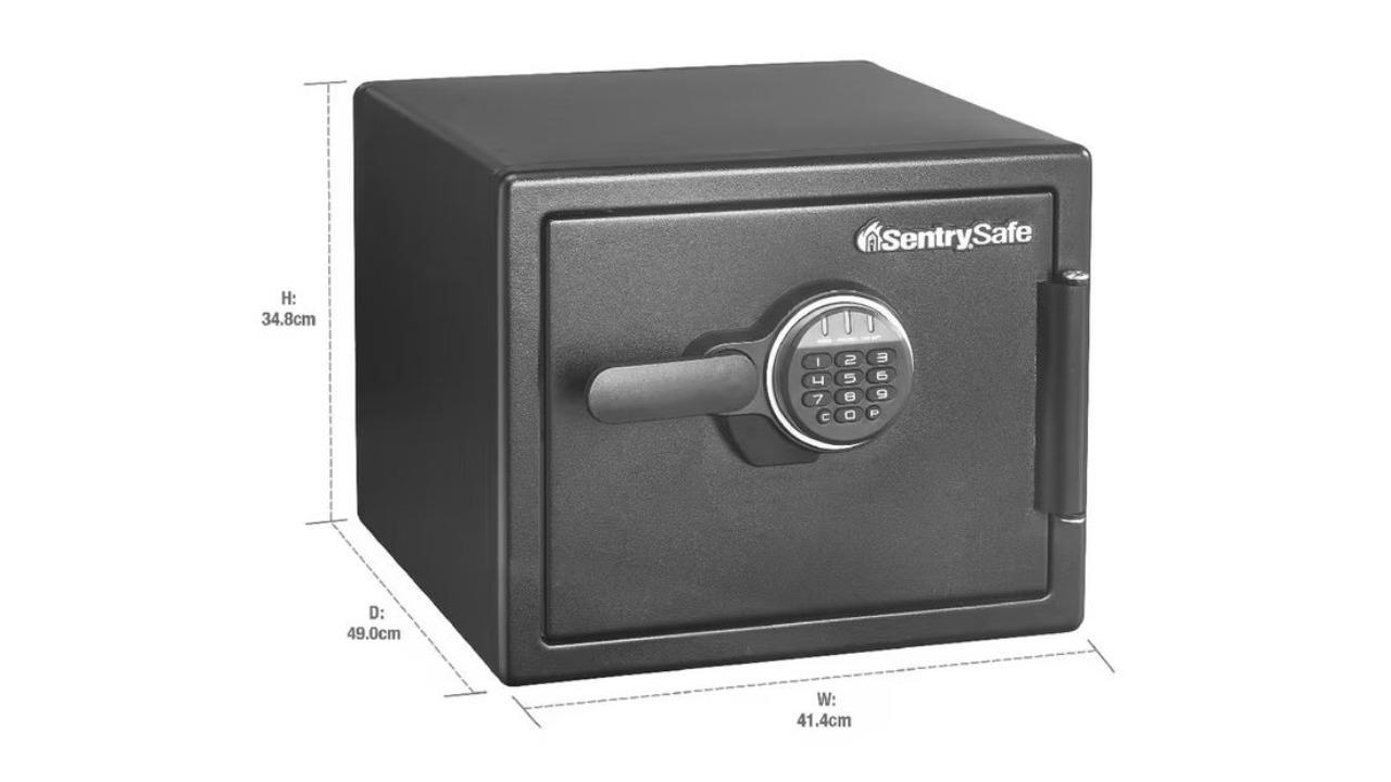 SentrySafe 22.8L Water and Fireproof Digital Safe | Harvey Norman