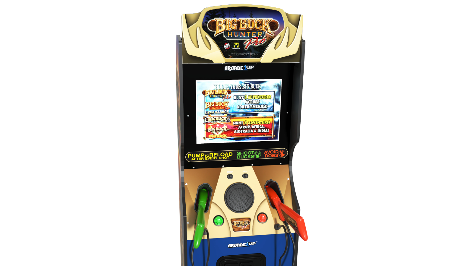 Arcade1Up Big Buck Hunter Pro Deluxe Arcade Machine | Harvey Norman