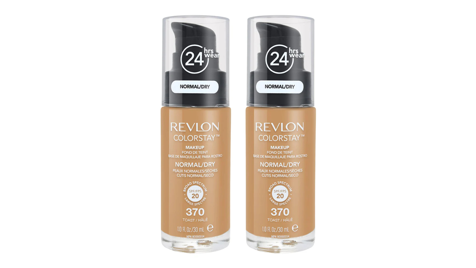 Revlon Pack of 2 30ml ColorStay Makeup Normal Dry Skin - Toast | Harvey ...