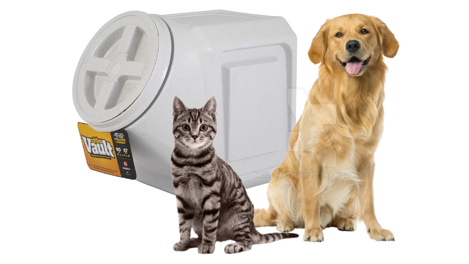 Gamma2 60L Airtight Stackable Pet Food Storage Container | Harvey Norman