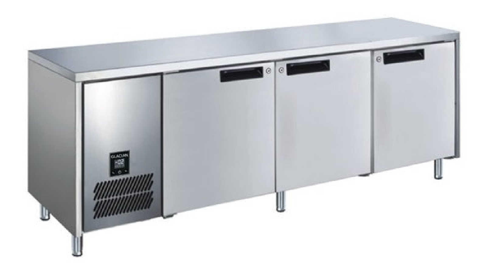 Glacian BFS61885 3 Door Slimline 660mm Deep Freezer - 420L | Harvey Norman