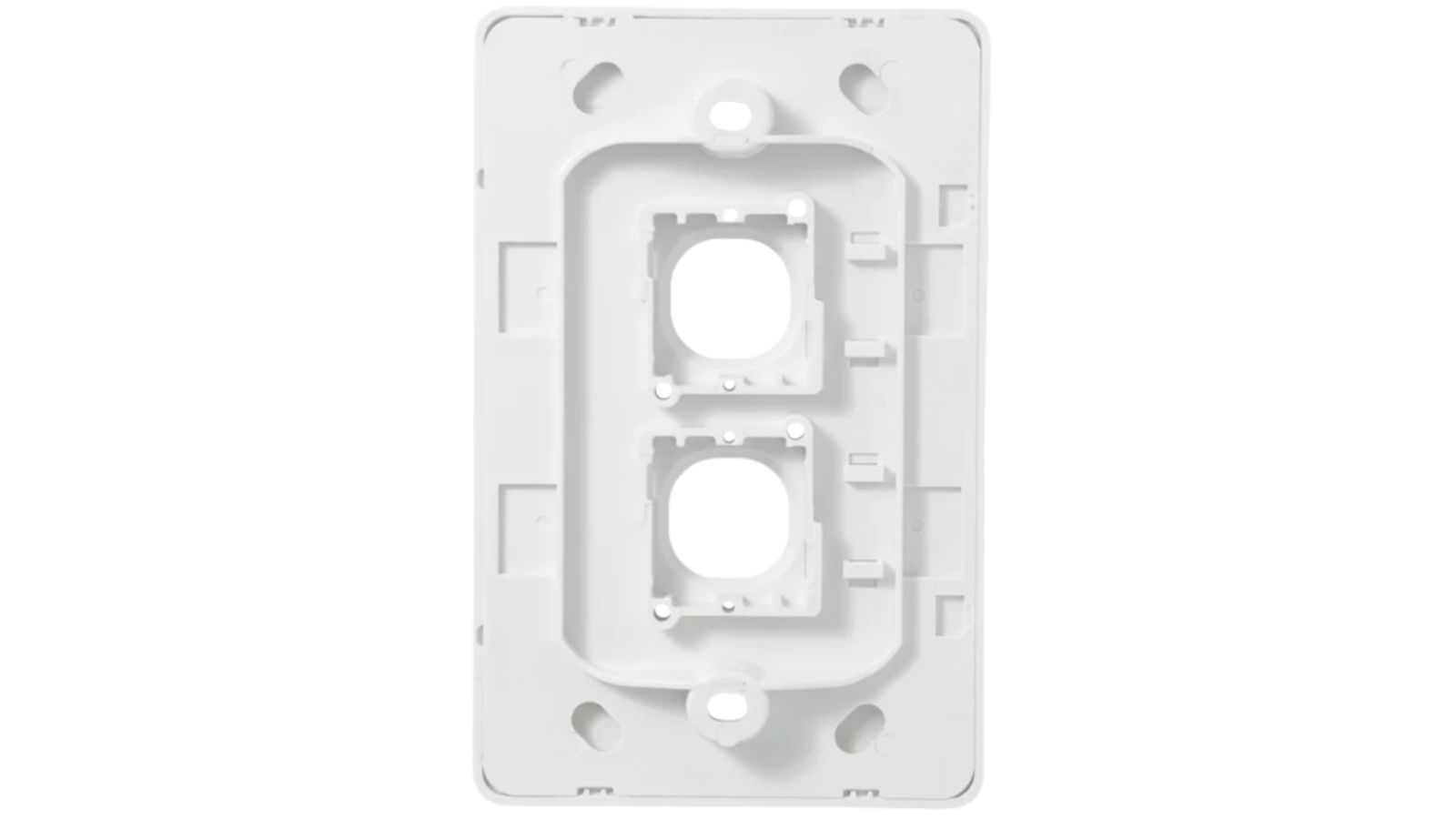 Oz Smart Things Slimline Double Switch Plate | Harvey Norman