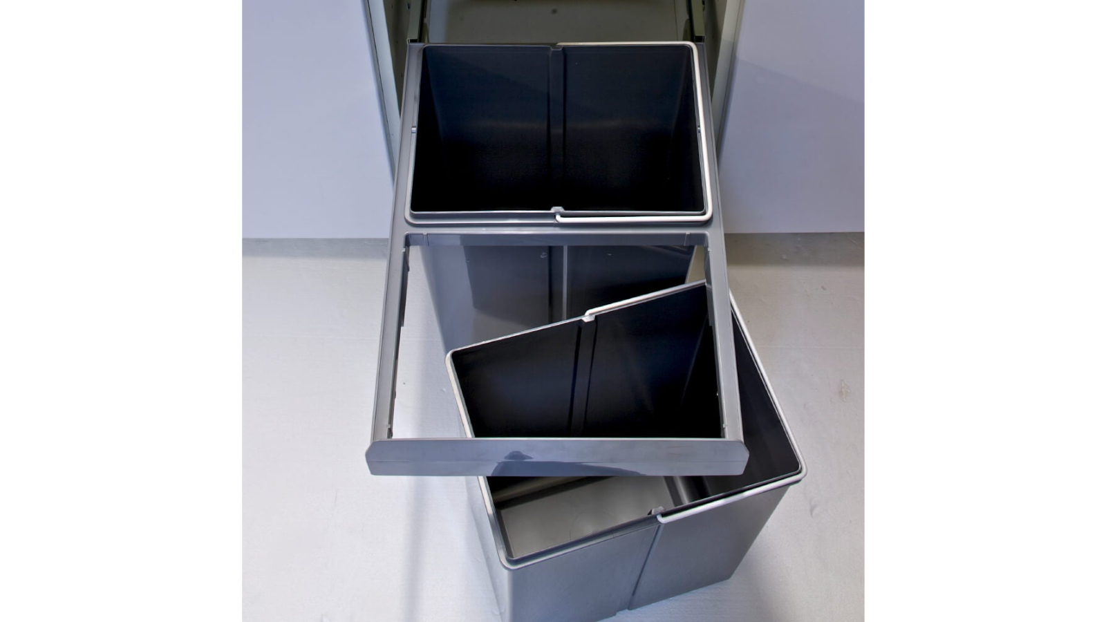 Elite Domestique 40 Litre Twin Slide Out Bottom Mounted Concealed Waste ...